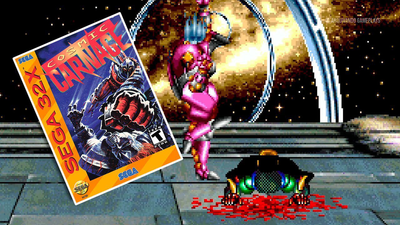 Cosmic Carnage (32X) | Mega Drive - 35 anos - Comunidade Mega Drive